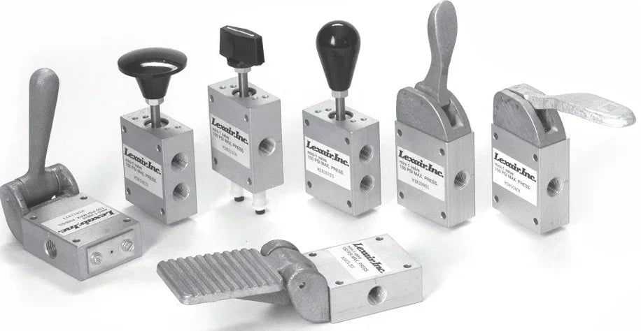 Sempress Pneumatics | Lexair | 2 Position Lever - No Spring - 4 Way